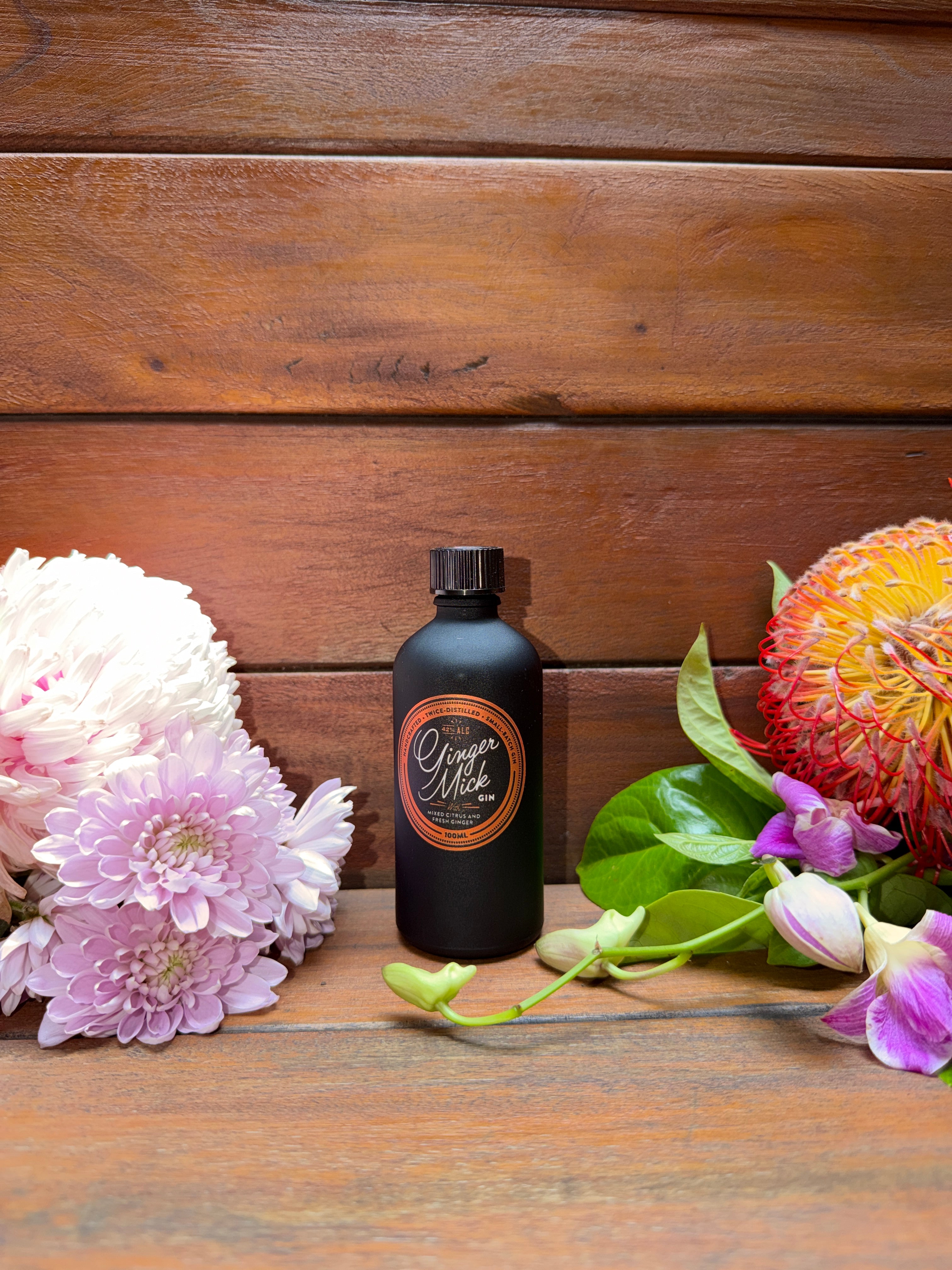 GINGER MICK MINI 100ml | Contemporary Style Gin with Fresh Ginger & Mi ...